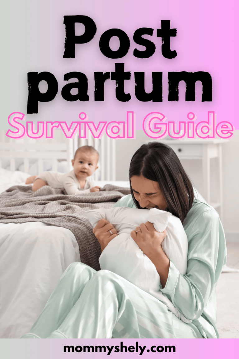 How to Survive the Postpartum Phase Easily