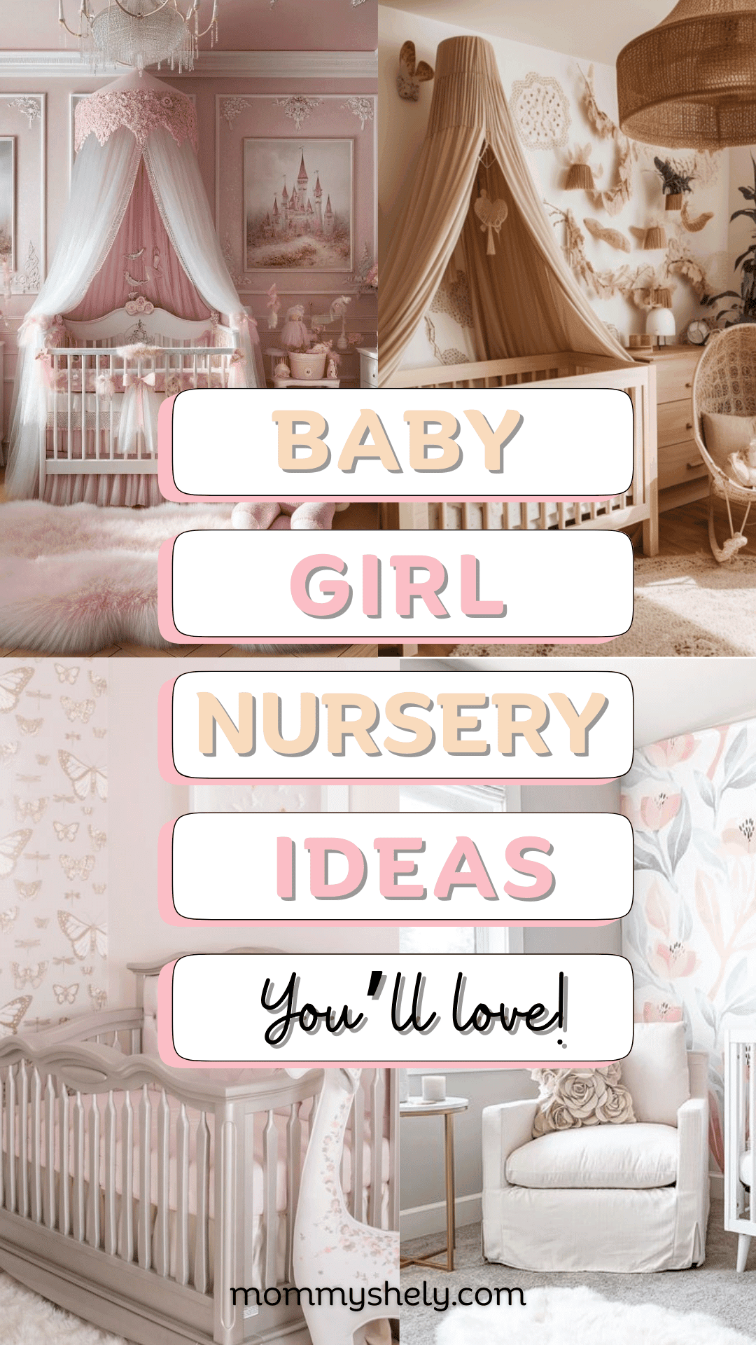 Baby Girl Nursery Ideas: Beautiful Themes to Recreate Now