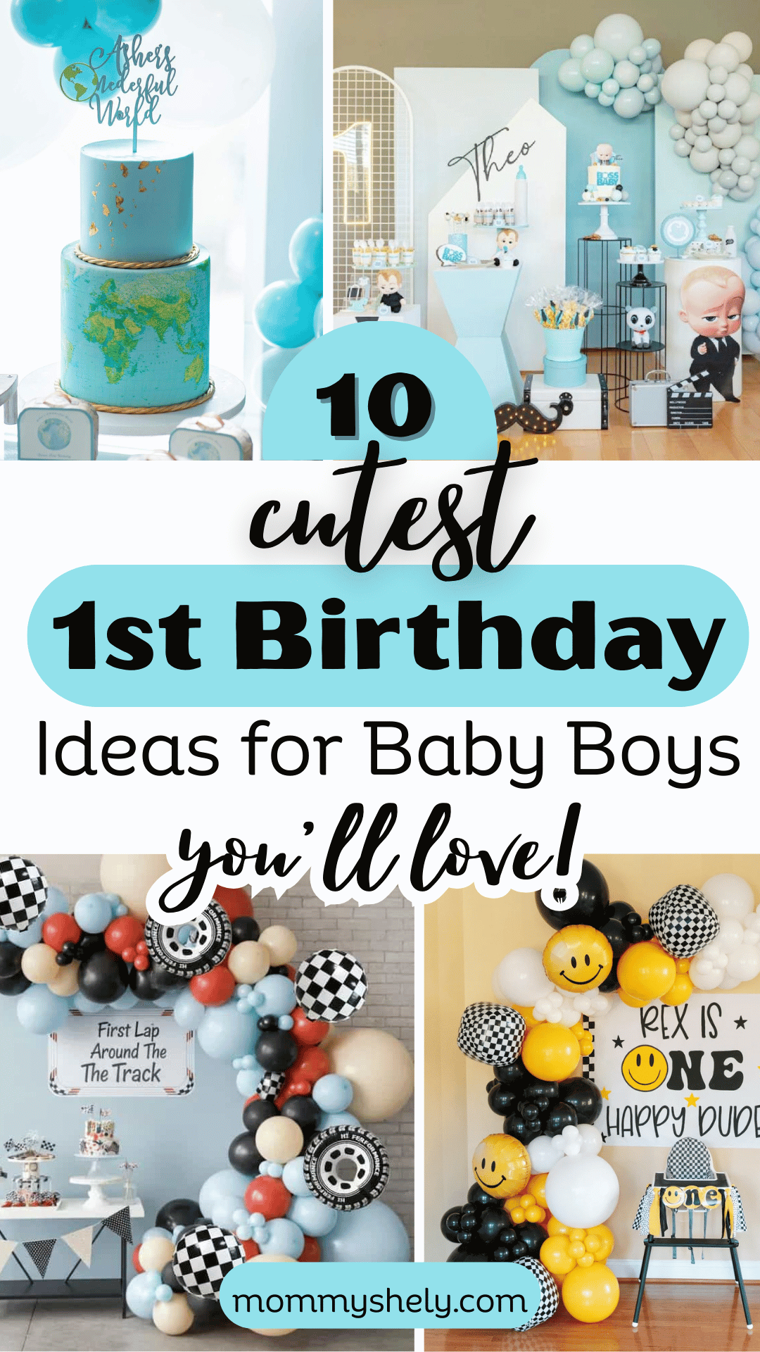 10+ Baby Boy First Birthday Themes You’ll Love